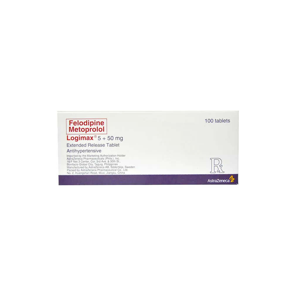 LOGIMAX Felodipine / Metoprolol Succinate 5mg / 47.5mg Extended-Release ...